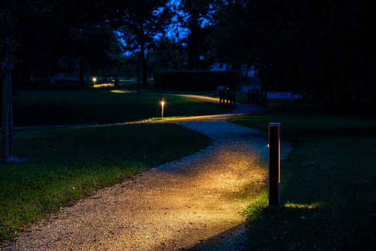 Nowatt Motion-Sensor Solar Bollards for Natural Paths