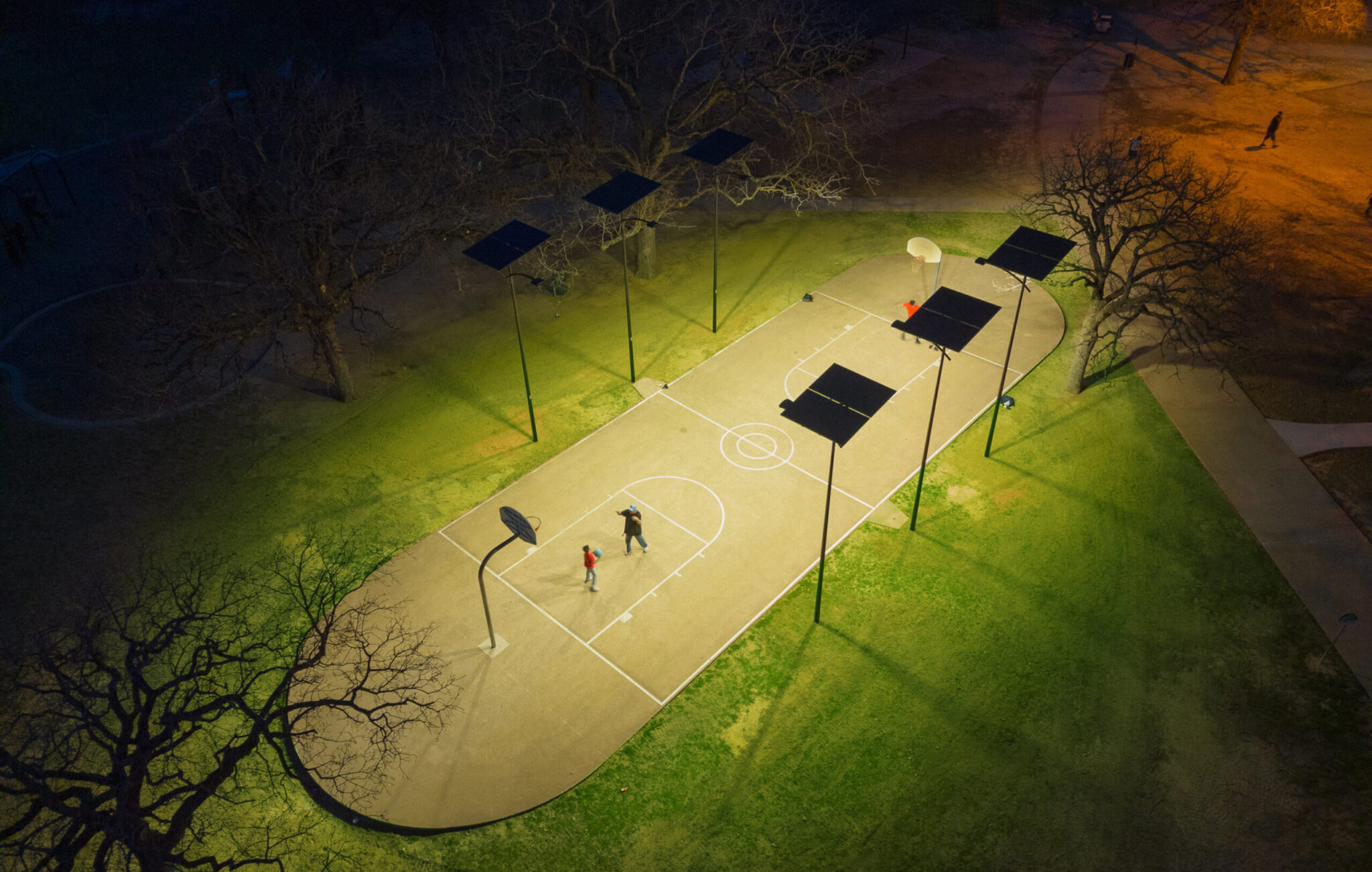 Basketball Court Solar Lighting Design That Works