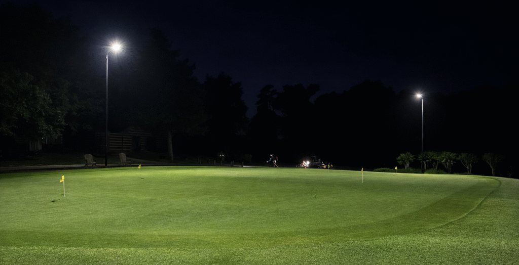 Solar Lighting for Sports Fields